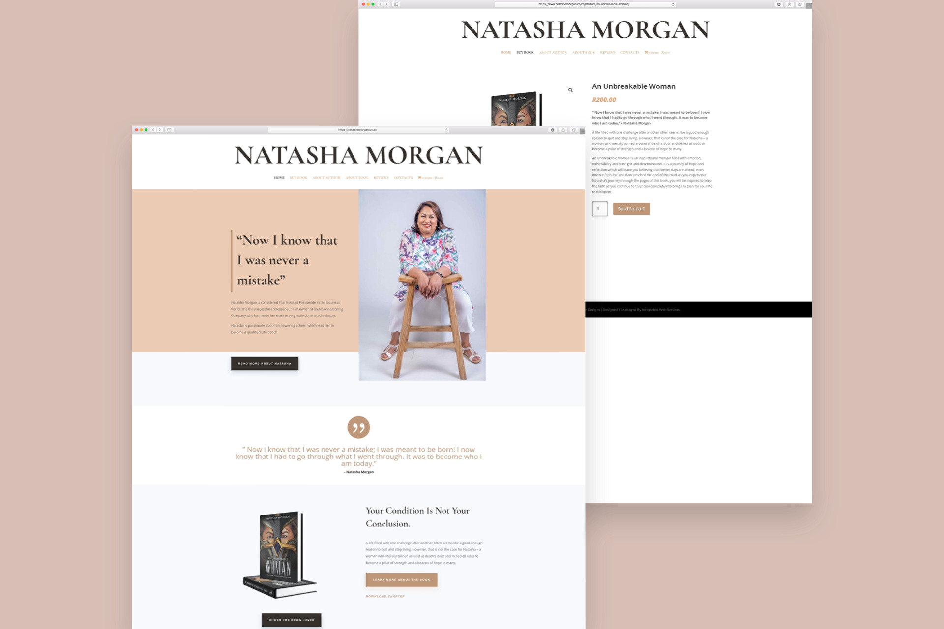NATASHA MORGAN | Integrated Web Service